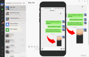 WeChat file transfer – China Help